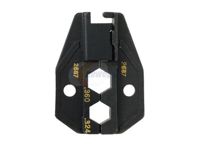 Paladin Tools 2687 RJ45 WE/SS & CATV F Die - Newegg.com
