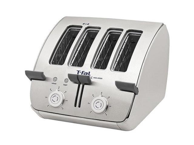 T-Fal TT7495002 Stainless Steel Avante Deluxe 4-Slice Toaster - Newegg.com