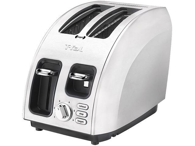 T-Fal TT5600004 Silver Avante Icon 2 Slice Toaster - Newegg.com