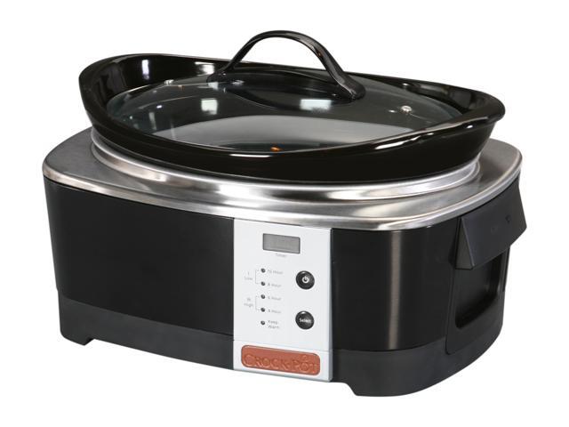 CROCK-POT SCCPQP600-B Black Designer Series Smart-Pot - Newegg.com