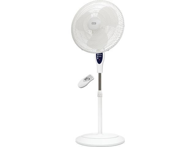 KUL KU33217 16" Stand Fan (Plastic Grill, Round Base & Remote) - Newegg.com