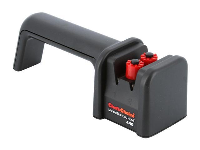 Chefs Choice 440 2-Stage Manual Knife Sharpener - Black - Newegg.com