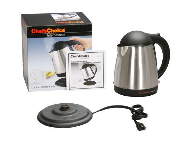 Chefs Choice 677 Stainless Steel International Cordless 1.75 Quart ...