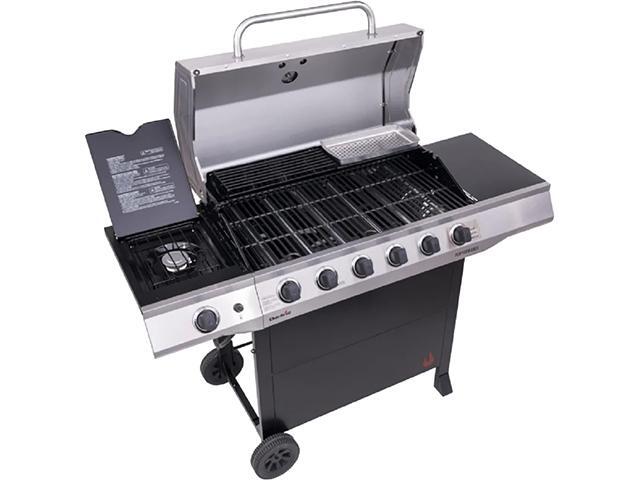 Char-Broil 463228622 Performance Series 6-Burner Gas Grill & Griddle ...