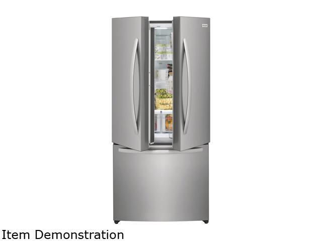 Frigidaire 17.6 Cu. Ft. Counter-Depth French Door Refrigerator ...