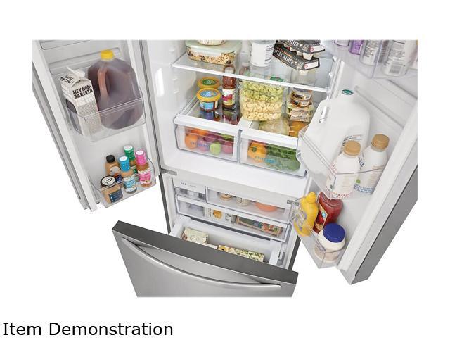 Frigidaire 17.6 Cu. Ft. Counter-Depth French Door Refrigerator ...