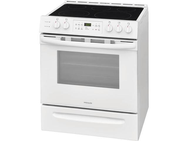 Frigidaire 30" Front Control Freestanding Electric Range FFEH3054UW ...