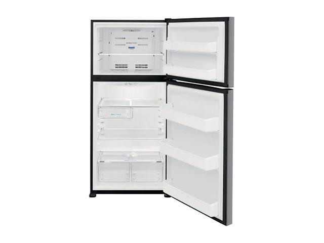 Frigidaire 18.3 Cu. Ft. Top Freezer Refrigerator Stainless Steel ...