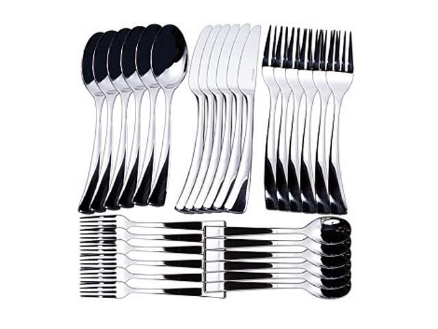 Lock&Lock USF003 Cookplus Stream Flatware 30-Piece Set - Newegg.com