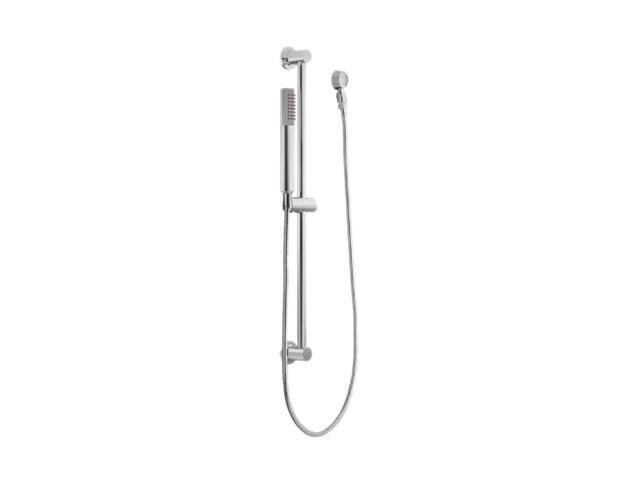 MOEN 3887 Level Single Function Handshower with Slidebar – Chrome ...