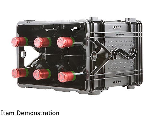 Wine Enthusiast 632 16 09 Storvino Nero Accs Wine Storage Container ...