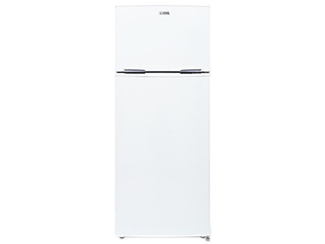 COMMERCIAL COOL 7.7 cu. ft. Top Mount Refrigerator White CCR77LWW ...