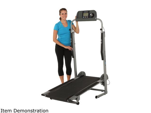 Exerpeutic 100XL HEAVY DUTY MAGNETIC MANUAL TREADMILL WITH PULSE ...