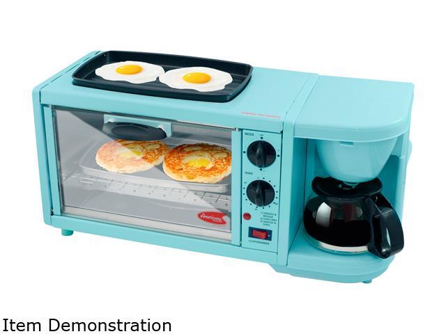 Americana by Elite EBK-300BL 3 in 1 Extra Large Breakfast Center ...