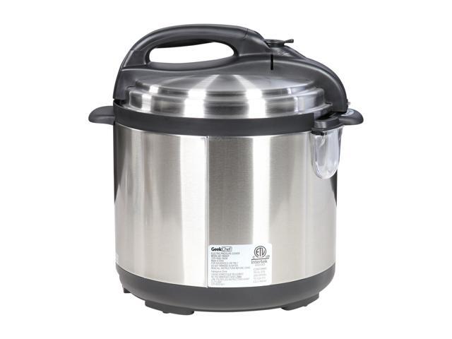 GeekChef 11-in-1 Multi-Functional Pressure Cooker, 6.3 Qt. / 1000W ...