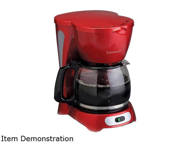 Continental Electric 12-Cup Coffee Maker, Red CM43905 - Newegg.com