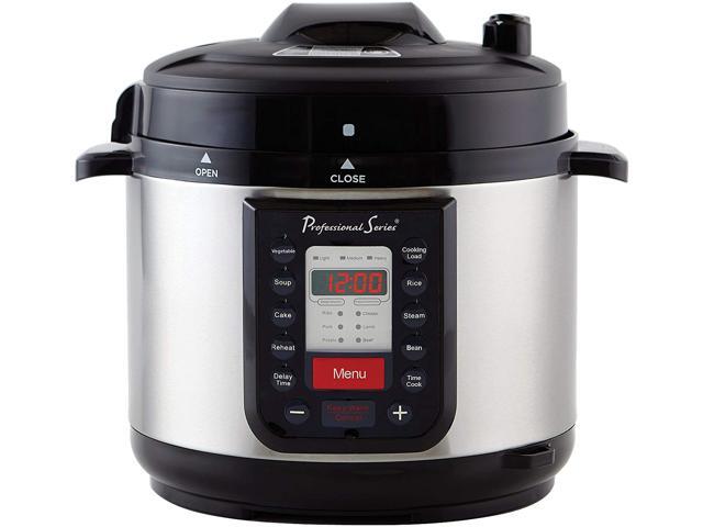 Continental Electrics 5 Qt. Pressure Cooker, Stainless Steel PS-PR218 ...