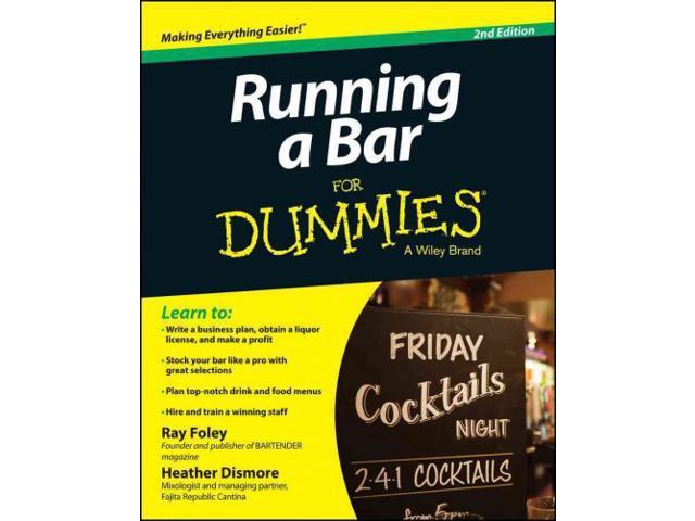 Running a Bar for Dummies For Dummies 2 - Newegg.com