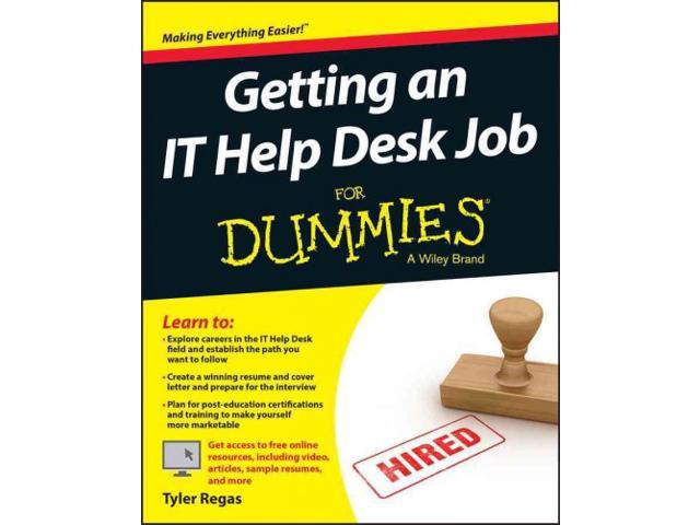 Getting an IT Help Desk Job for Dummies For Dummies - Newegg.com
