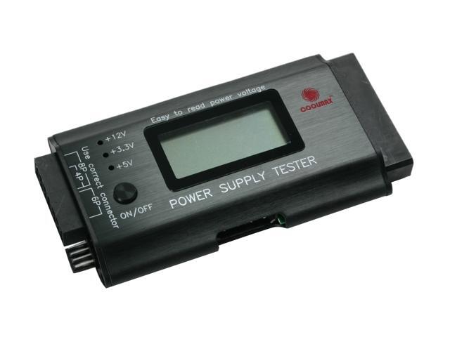 COOLMAX PS-224 LCD Power Supply Tester (RoHS Compliant) - Newegg.com