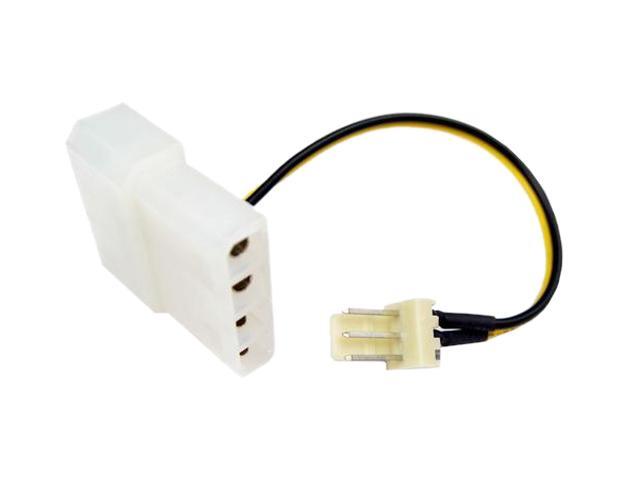 CABLES UNLIMITED FAN-CABLE 3Pin ATX Fan to 4Pin Molex Connector Cable ...
