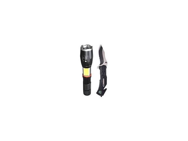 Roadpro RP18079 Flashlight & Knife Combo - 2 Piece - Pack of 6 - Newegg.com