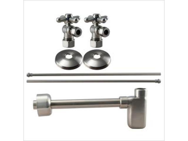 Westbrass WBD19105BXK-07 .5 in. Nominal Compression Cross Handle Angle ...