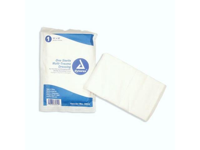 Dynarex 3531 10x30 Multi Trauma Dressing Sterile - Newegg.com