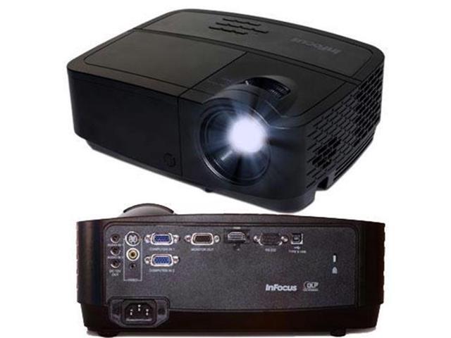 InFocus IN112A 800x600 SVGA 3000 Lumens HDMI 1.4 & Dual VGA Inputs ...