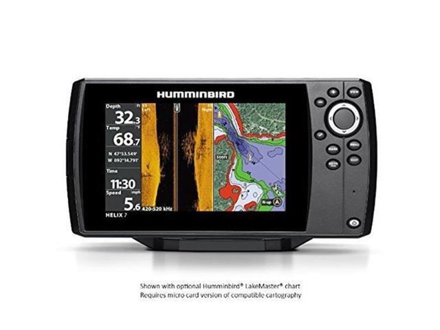 Humminbird Helix 7 Chirp Sonar/Gps G2 Combo Basemap = Yes ; Card Format ...
