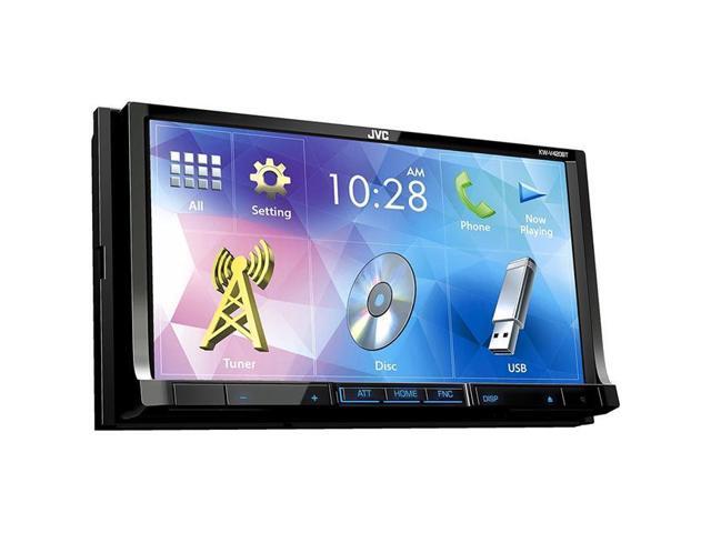 JVC 7" WVGA Motorized Touchscreen BT Sirius ready 2-Phone full-time ...