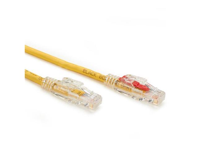 GigaTrue 3 CAT6 550-MHz Lockable Patch Cable (UTP), Yellow, 4-ft. (1.2 ...