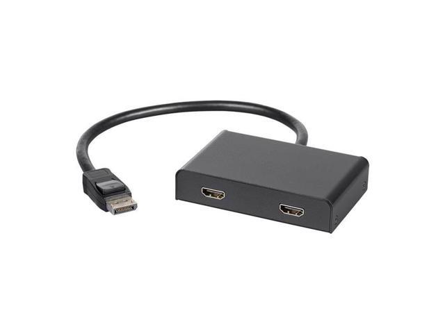 Monoprice 21974 2 Port Displayport 1.2 to HDMI Multi-Stream Transport ...