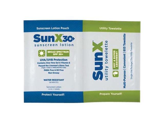 Coretex Products Sunx SPF30 Sunscreen Towelette - Newegg.com