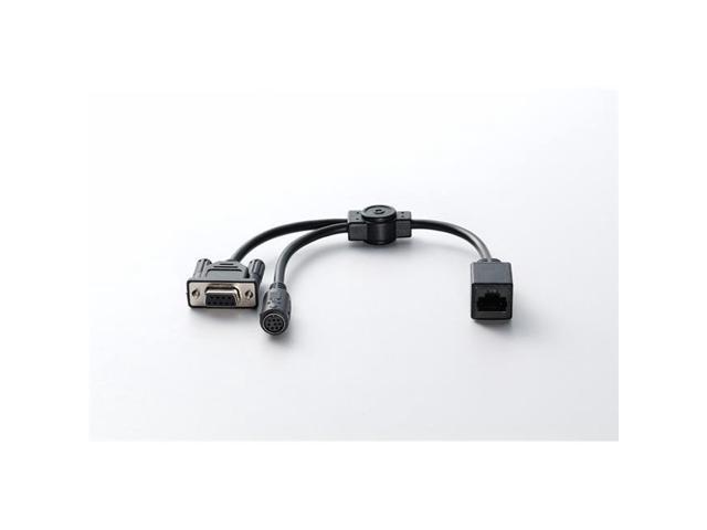Lumens VC-AC06 RJ45 to 9-Pin Sub-D Female and 8-Pin Mini DIN Female Y ...