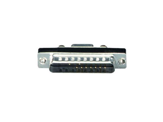 Black Box FA612 RS232 Serial Slimline Adapter DB9 Female to DB25 Male ...