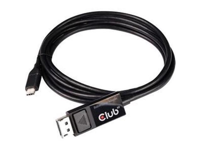Club 3D Usb Type C Cable To Dp 1.4 8K60hz M/M 1.8M/5.9Ft - Newegg.com