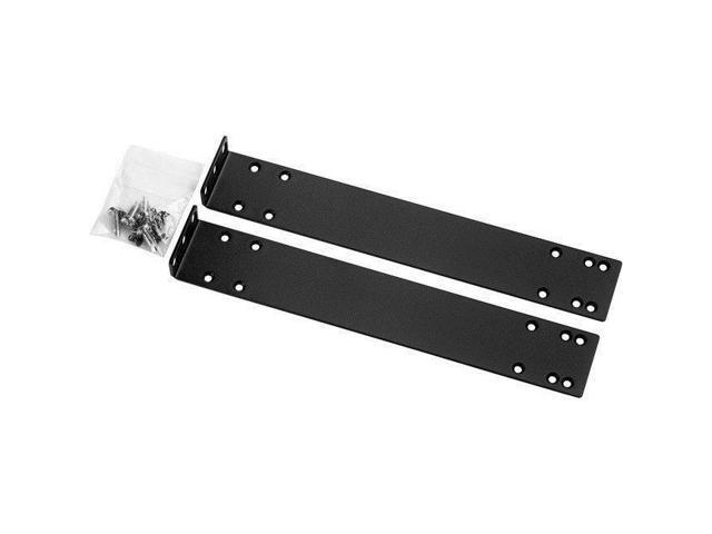 HP JL482B 2-Post Rack Mount Kit for Switch, Black - Newegg.com