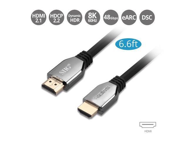 SIIG 8K Ultra High Speed HDMI Cable - 6.6ft - Newegg.com