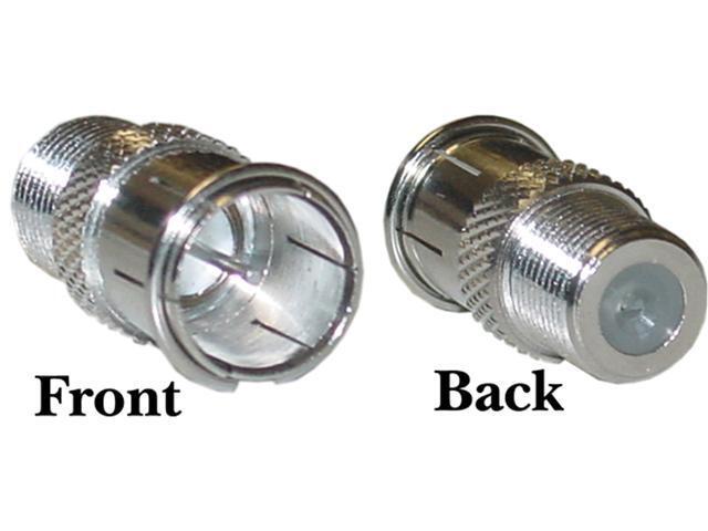 Cable Wholesale F-Pin (coax) Quick Connect Female to Male Adaptor ...