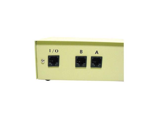 Monoprice RJ45 AB 2Way, Switch Box - Newegg.com