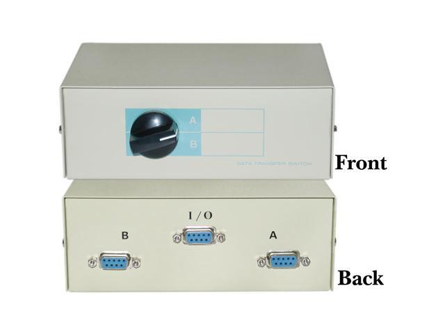 DB9 Female, AB 2 Way Switch Box - Newegg.com