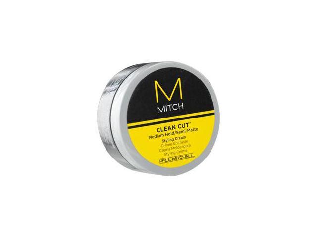 Paul Mitchell Men By Paul Mitchell Mitch Clean Cut Medium Hold/Semi-Matte Styling Cream 3 Oz ...