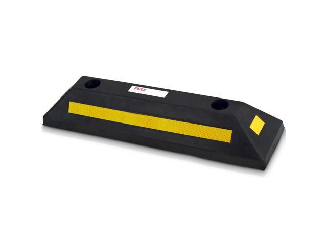 Pyle PCRSTP11 22 Inch Vehicle Driveway Parking Spot Wheel Guide Stop ...