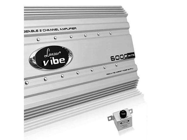 Lanzar Vibe 6000 Watt 2 Channel Bridgeable Full Car Stereo Mosfet ...