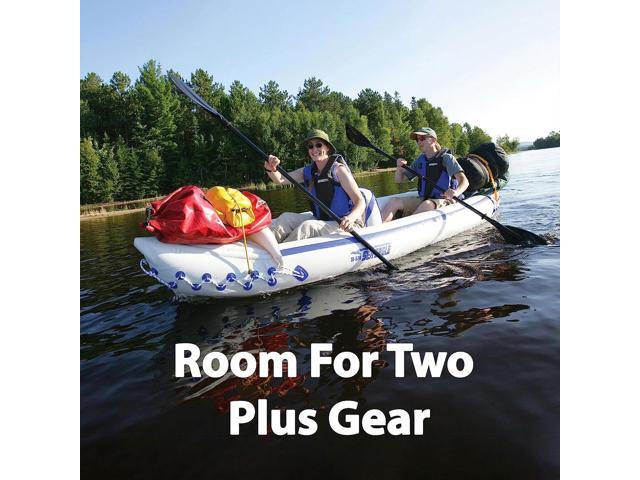 Sea Eagle 370 Pro 3 Person Inflatable Water Sport Kayak Canoe Boat with ...