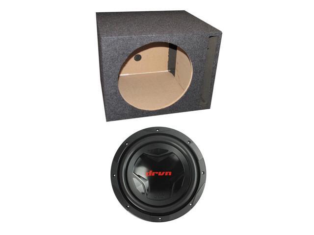 New JVC CS-G1210 12" 1200W Car Audio Subwoofer + Single Vented Sub Box ...