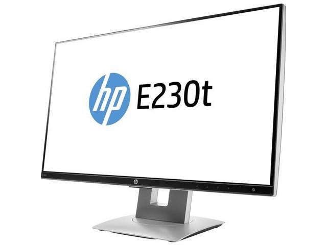 HP EliteDisplay E230t Black / Silver 23" Touch enabled Touch Monitor ...
