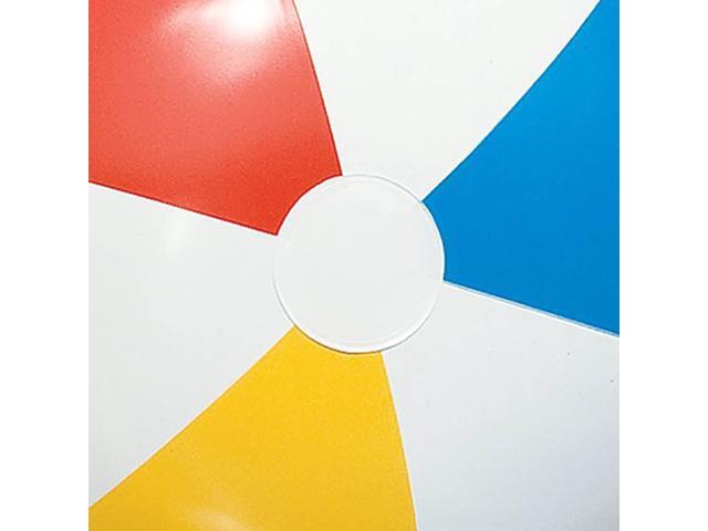 Swimline 90036 Inflatable 36 Inch Classic Rainbow Beach Ball For Pool ...