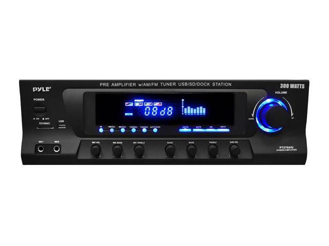 NEW PYLE PT270AIU HOME THEATER AM FM RECEIVER & AMPLIFIER WITH IPOD ...